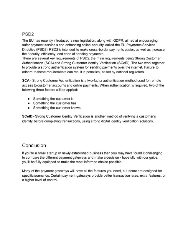 Ecommerce Payment Gateways An Introduction Pdf