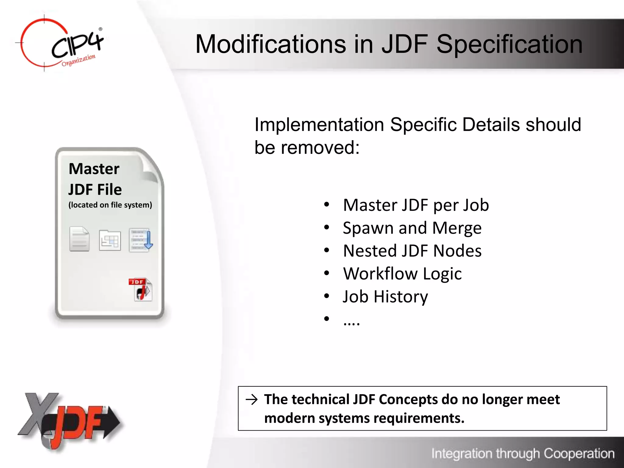 XJDF - The Future of JDF | PDF