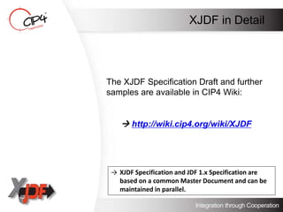 XJDF - The Future of JDF | PDF