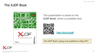 XJDF for Developers | PPT