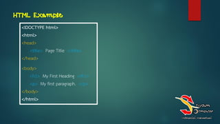บทที่ 2 html introduction | PDF