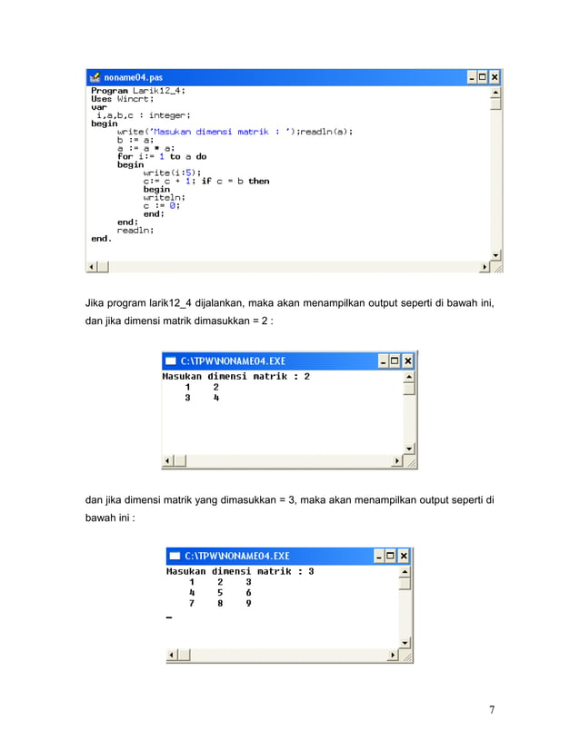 Dasar Pemrograman materi kuliah | PDF