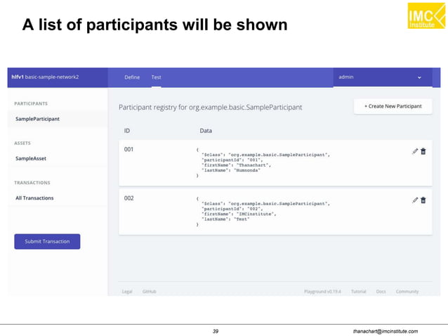 Developing Business Blockchain Applications On Hyperledger Pptx