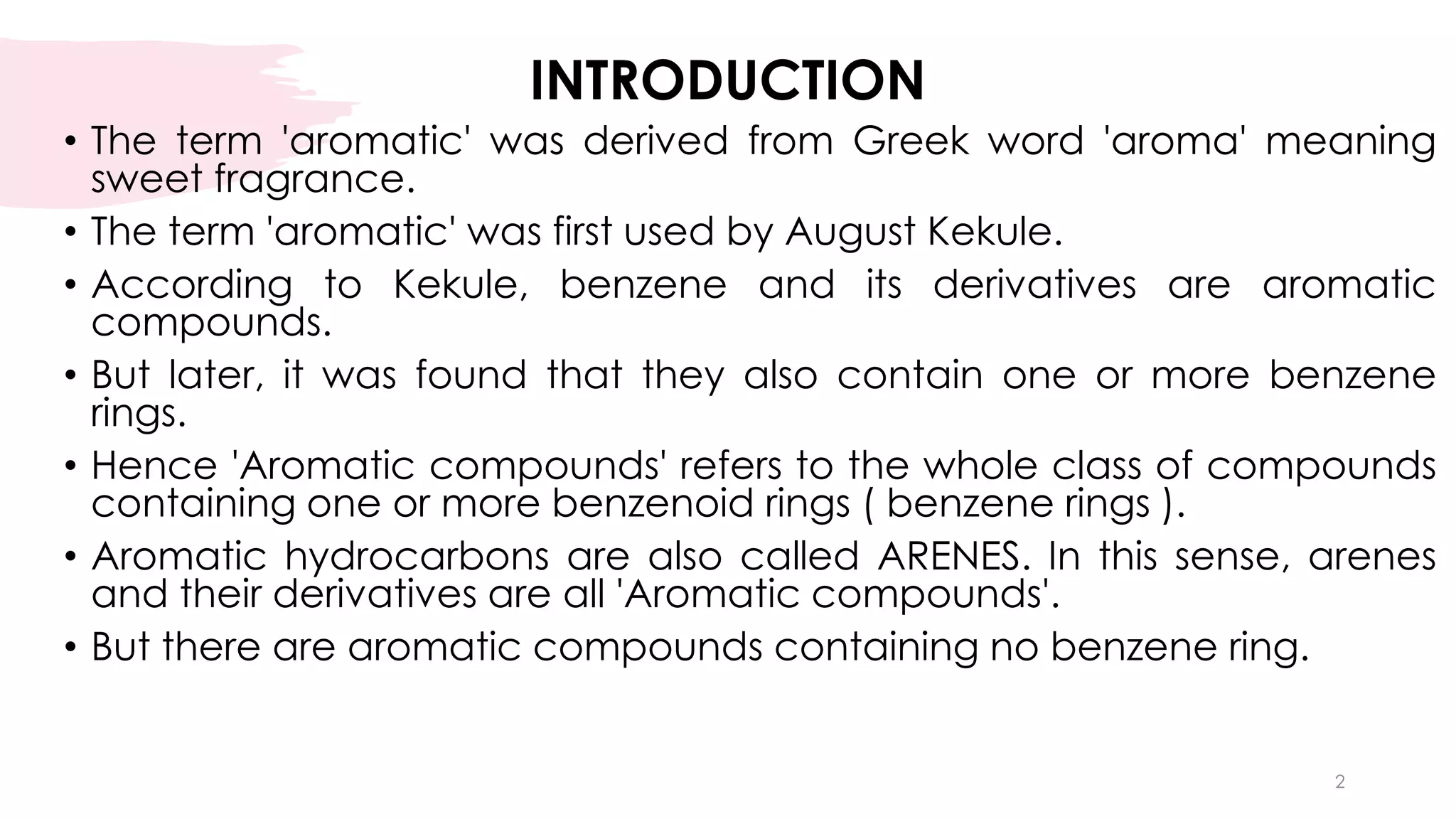 Aromatic Hydrocarbon | PPTX