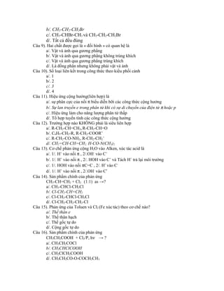 Tài liệu hóa hữu cơ | PDF