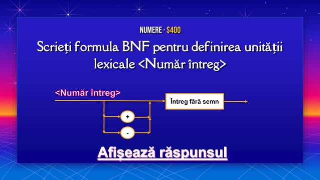 Jeopardy Vocabularul și sintaxa limbajului Pascal | PPT