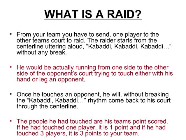 Kabaddi | PPT
