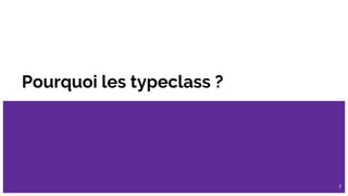 XKE Typeclass | PPT