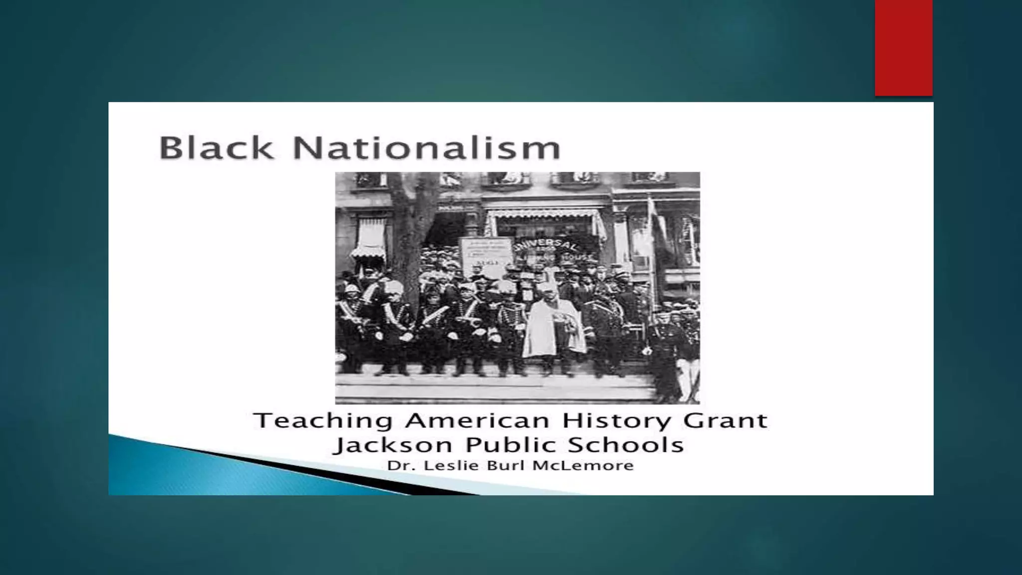 The rise of African nationalism | PPTX