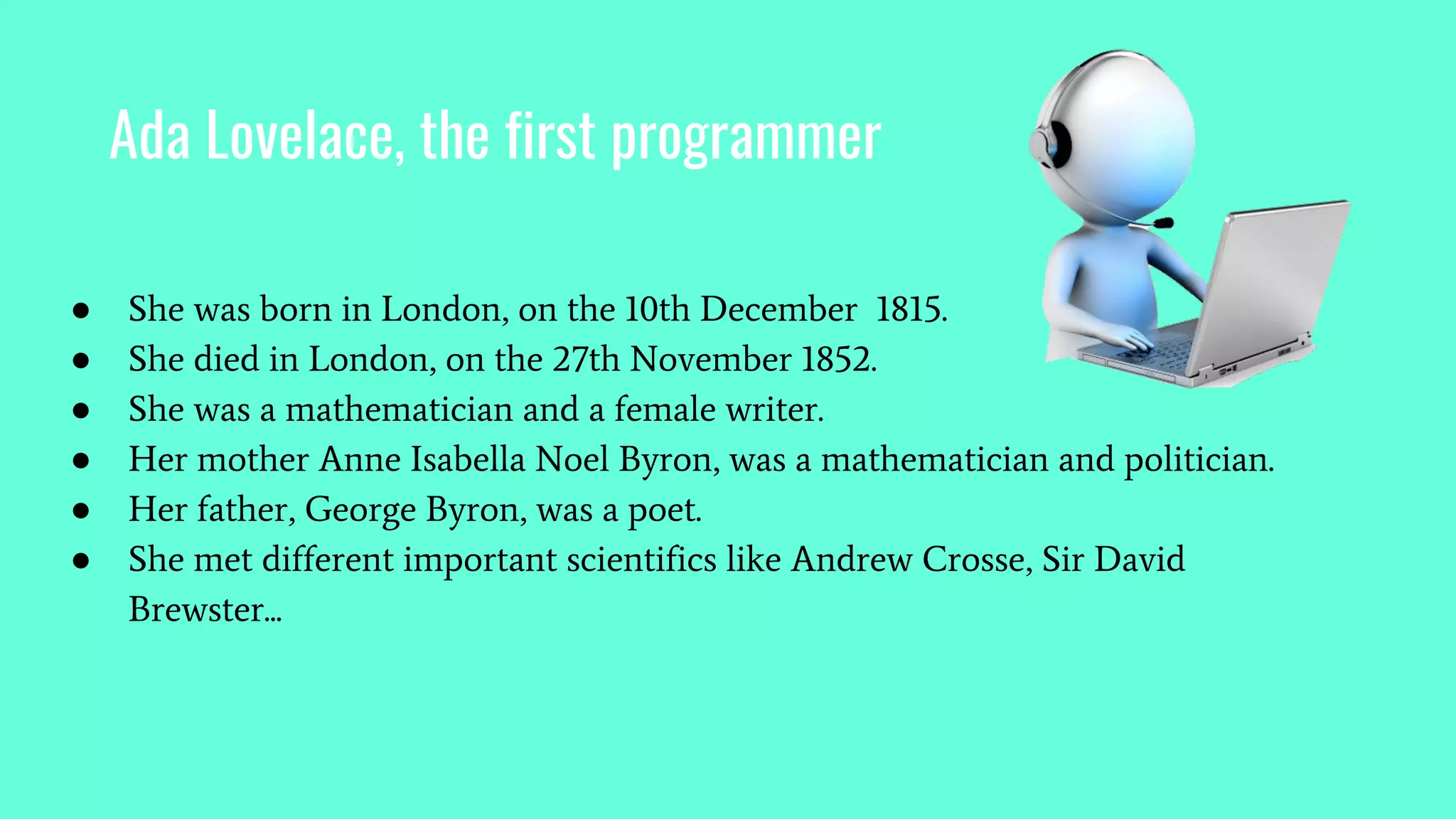 Ada lovelace | PDF