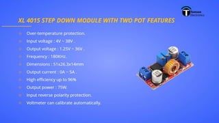 XL 4015 Step down Module with two Pot.docx