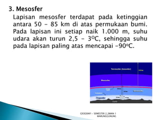 X lapisan atmosfer | PPTX