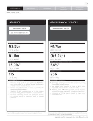 Fbn holdings annual report 2013 | PDF