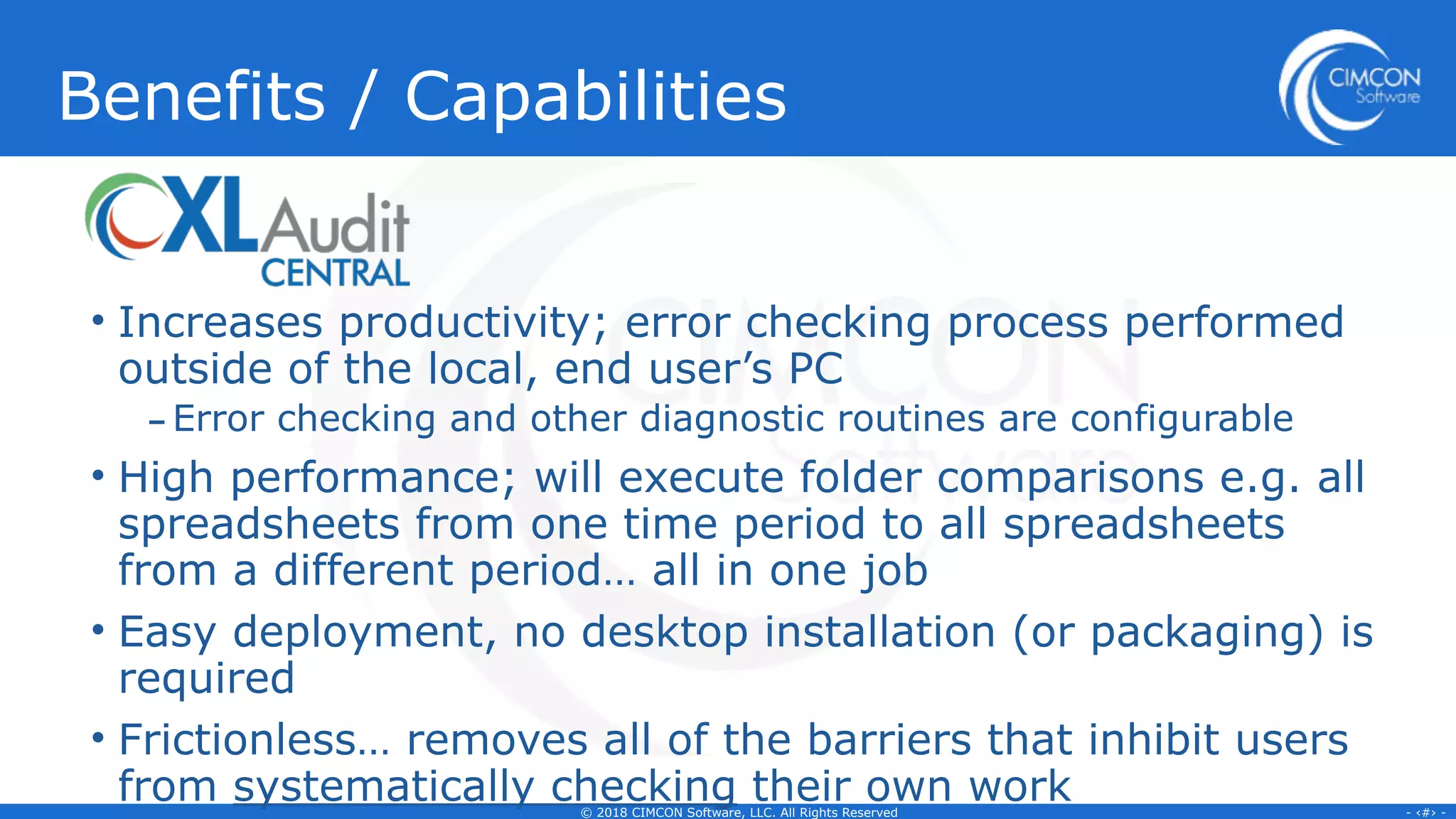 Xl Audit Central - Automated EUC Risk Management | PDF