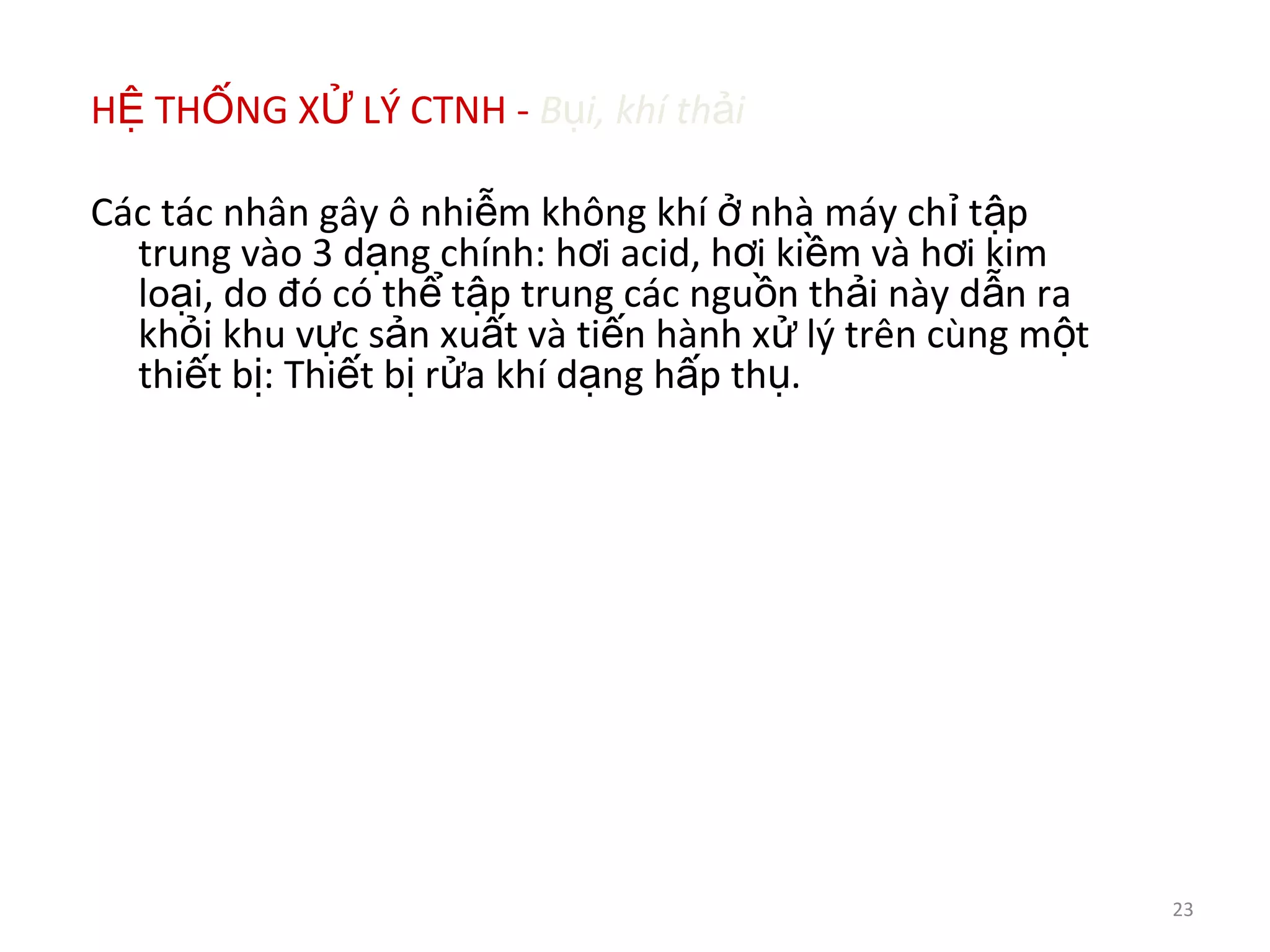 Xử lý chất thải rắn nguy hại | PPT