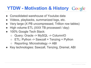 Xldb2011 tue 1120_youtube_datawarehouse | PPT