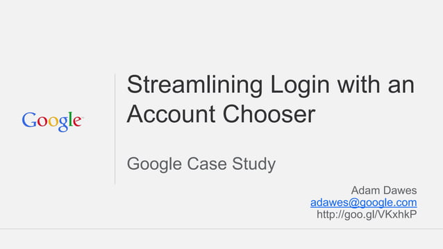 Cis14 google's account chooser | PDF | Operating Systems | Computer ...