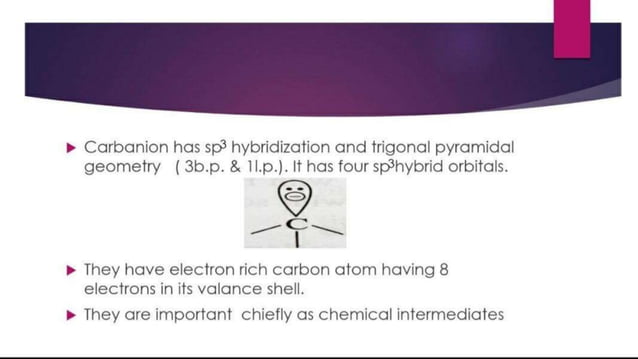 Carbanions | PPTX | Chemistry | Science