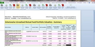 XLMFTracker - Excel based - Advance Mutual Fund Portfolio Tracker | PDF
