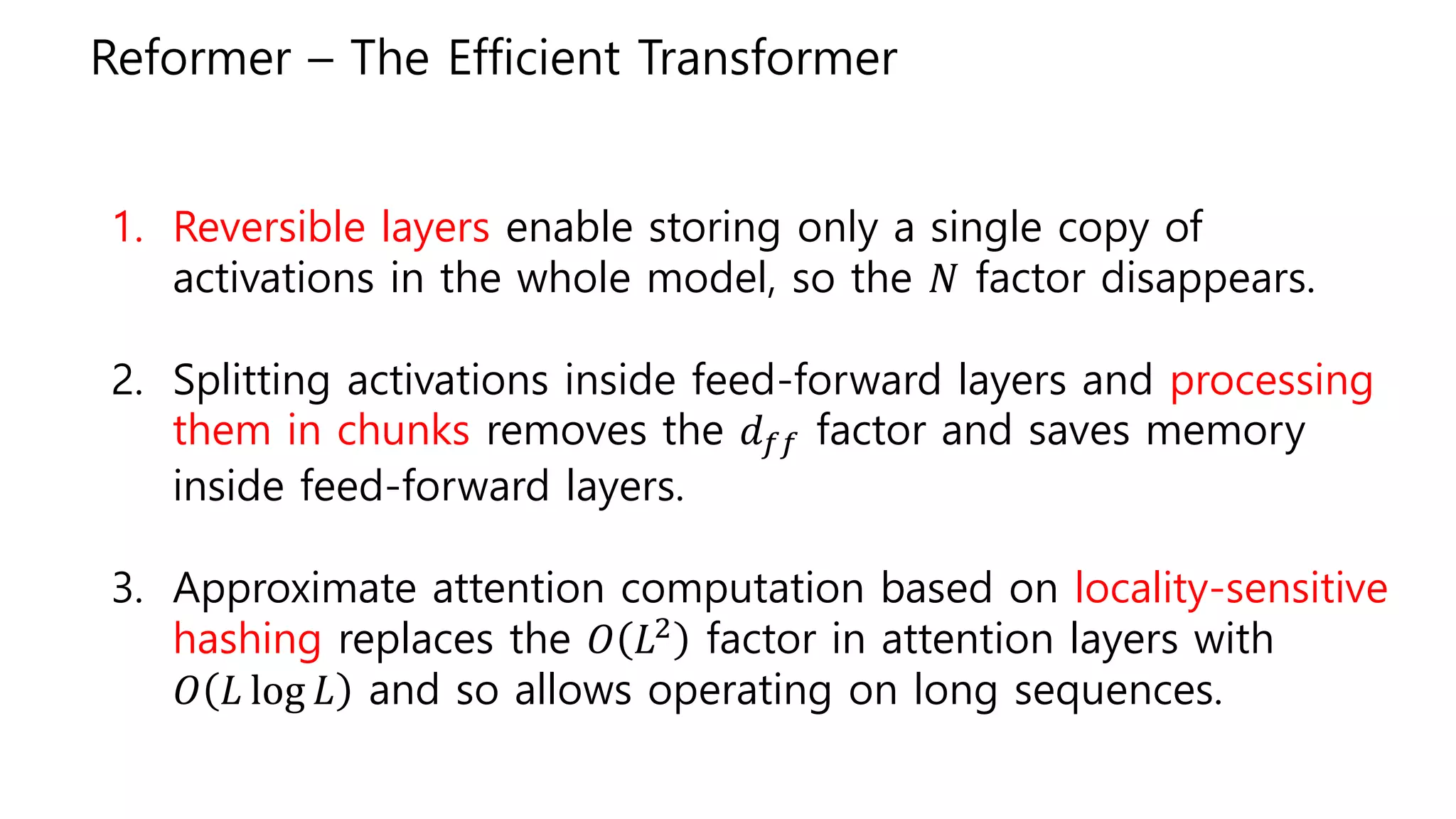 XLnet RoBERTa Reformer | PPTX