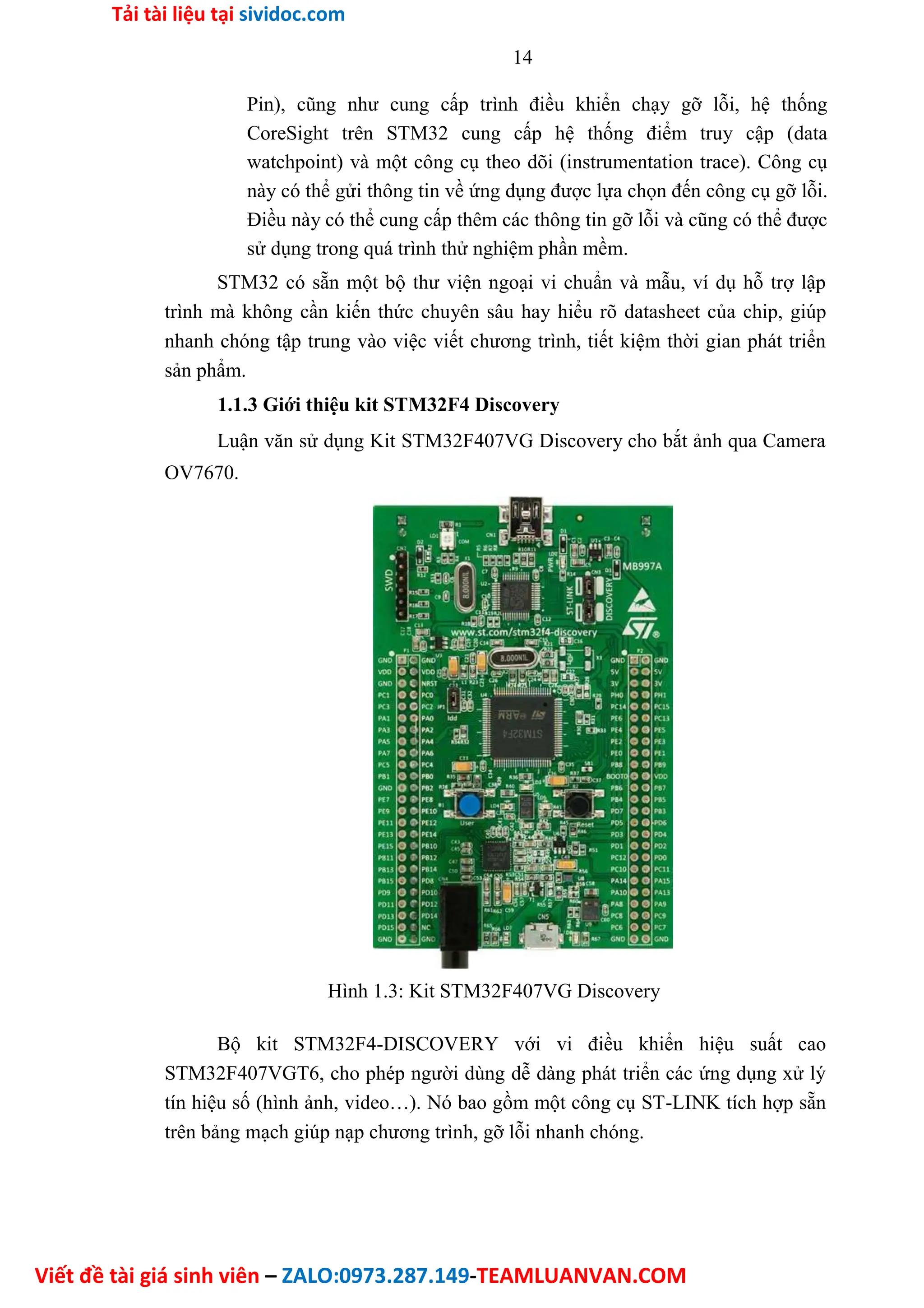 Xử Lý Ảnh Video Theo Thời Gian Thực Trên Kit Stm32.doc