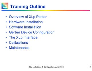 XLp Training V1.1.pdf | Computer Peripherals | Computing