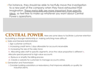 Workshop Management Consulting Case Central Power | PDF
