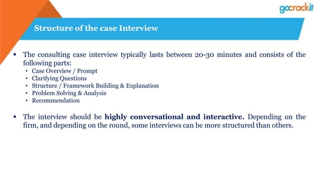 Management consulting case interview workshop | PDF | Management ...