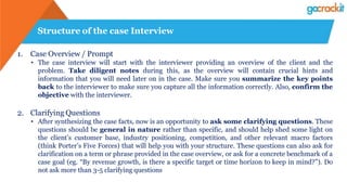 Management consulting case interview workshop | PDF