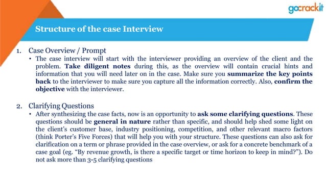 Management consulting case interview workshop | PDF | Management ...