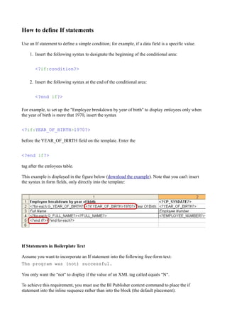 XLS Processor Engine How To, Tutorials, Tips & Tricks | PDF