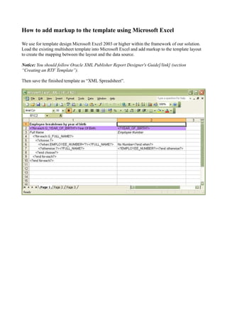 XLS Processor Engine How To, Tutorials, Tips & Tricks | PDF