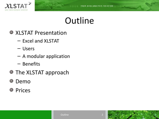 XLSTAT - Statistical Analysis Software | PPT | Computer Software and Applications | Computing