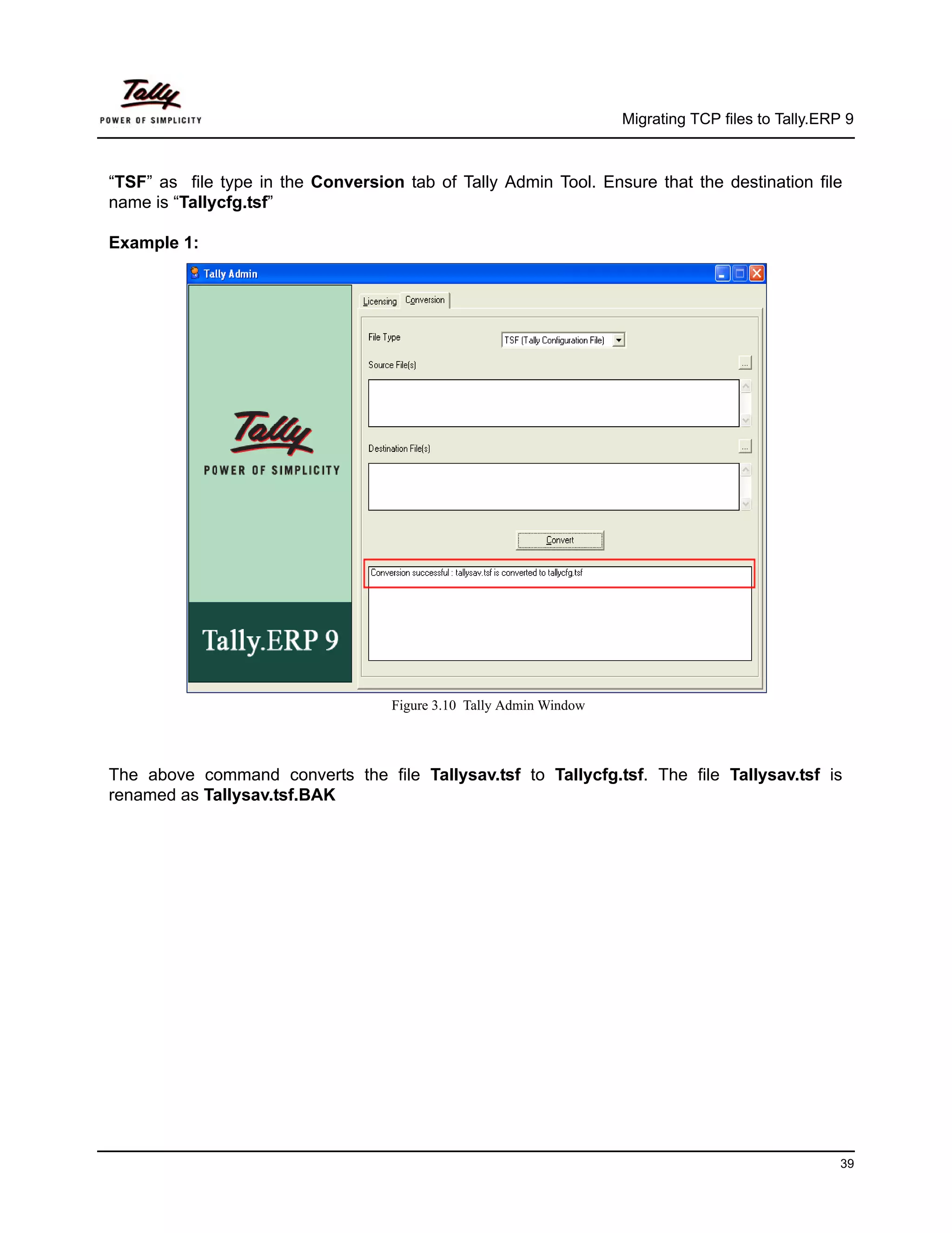 Migrate earlier Tally data to Tally ERP 9 | PDF