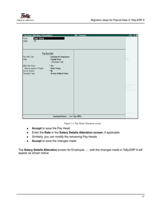 Migrate earlier Tally data to Tally ERP 9 | PDF