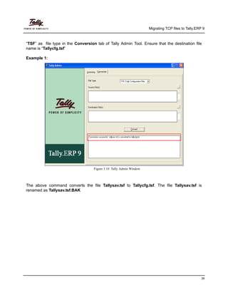 Migrate earlier Tally data to Tally ERP 9 | PDF