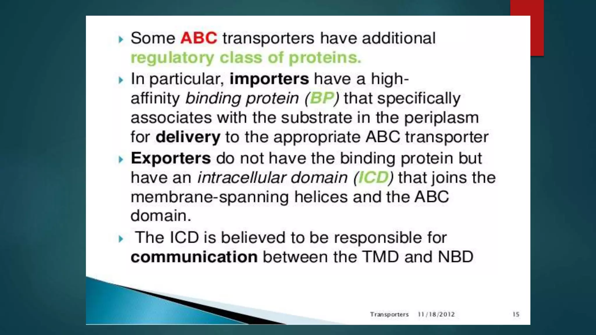 Bacterial transport system | PPTX