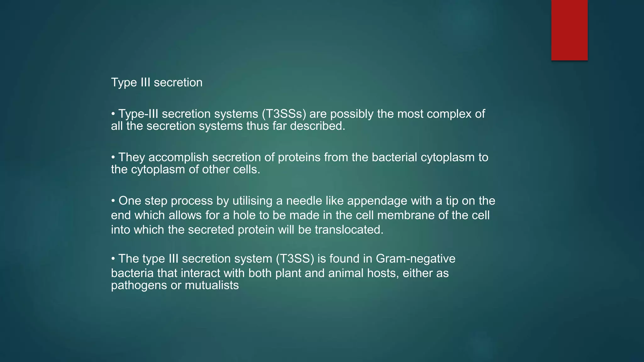 Bacterial transport system | PPTX