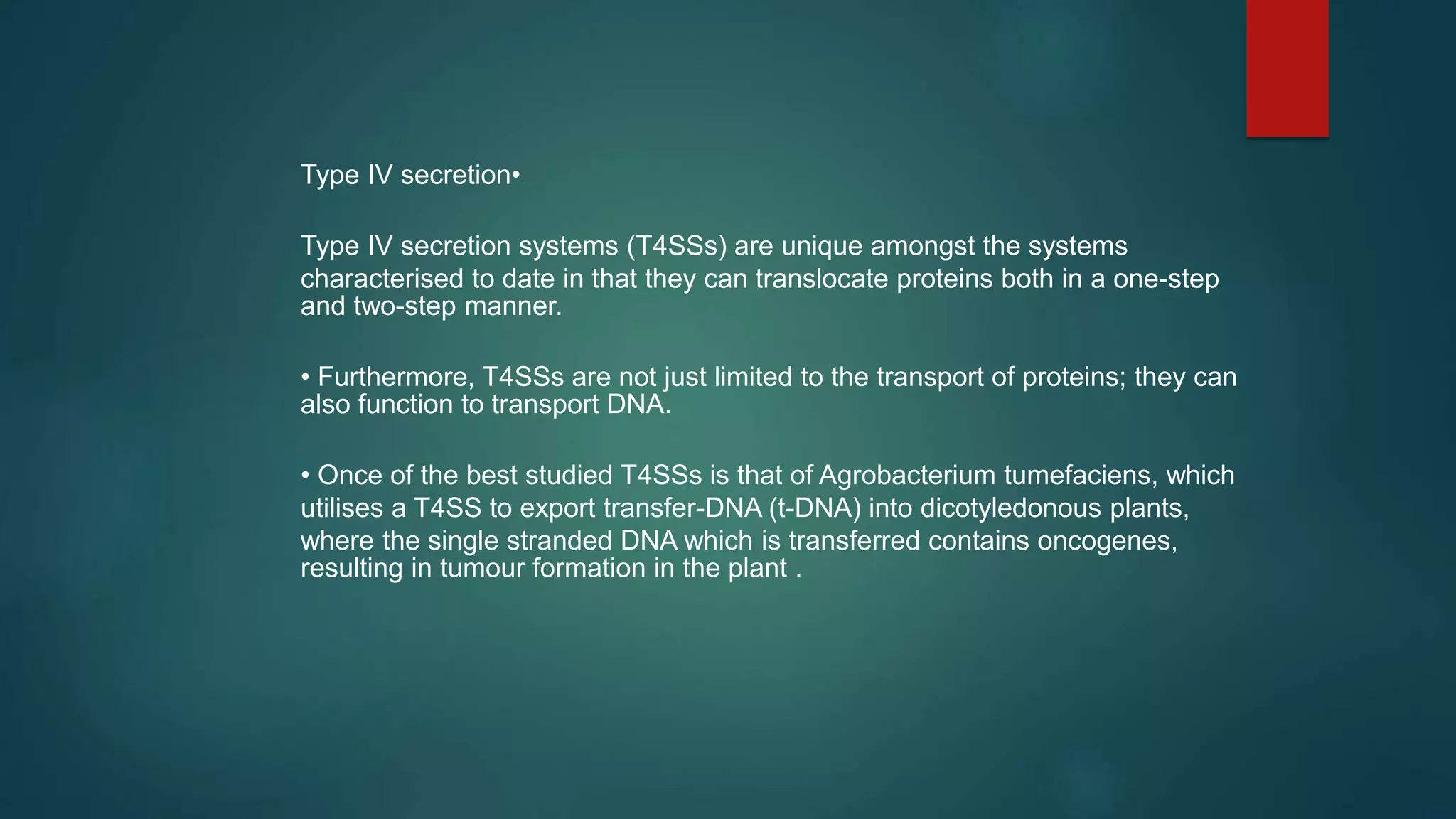 Bacterial transport system | PPTX