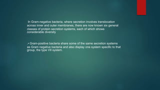 Bacterial transport system | PPTX