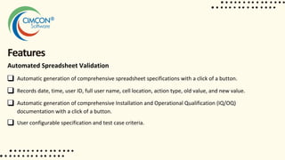XLValidator Spreadsheet Validation Software | PDF