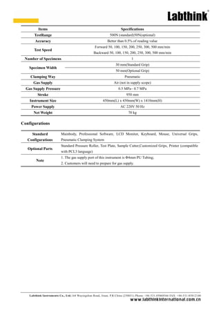 Puncture strength tester for packaging | PDF