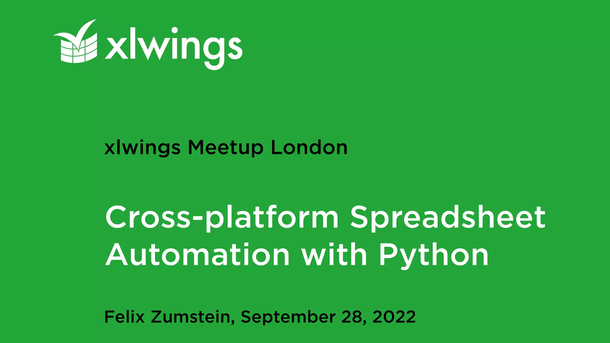 Cross Platform Spreadsheet Automation With Python Ppt