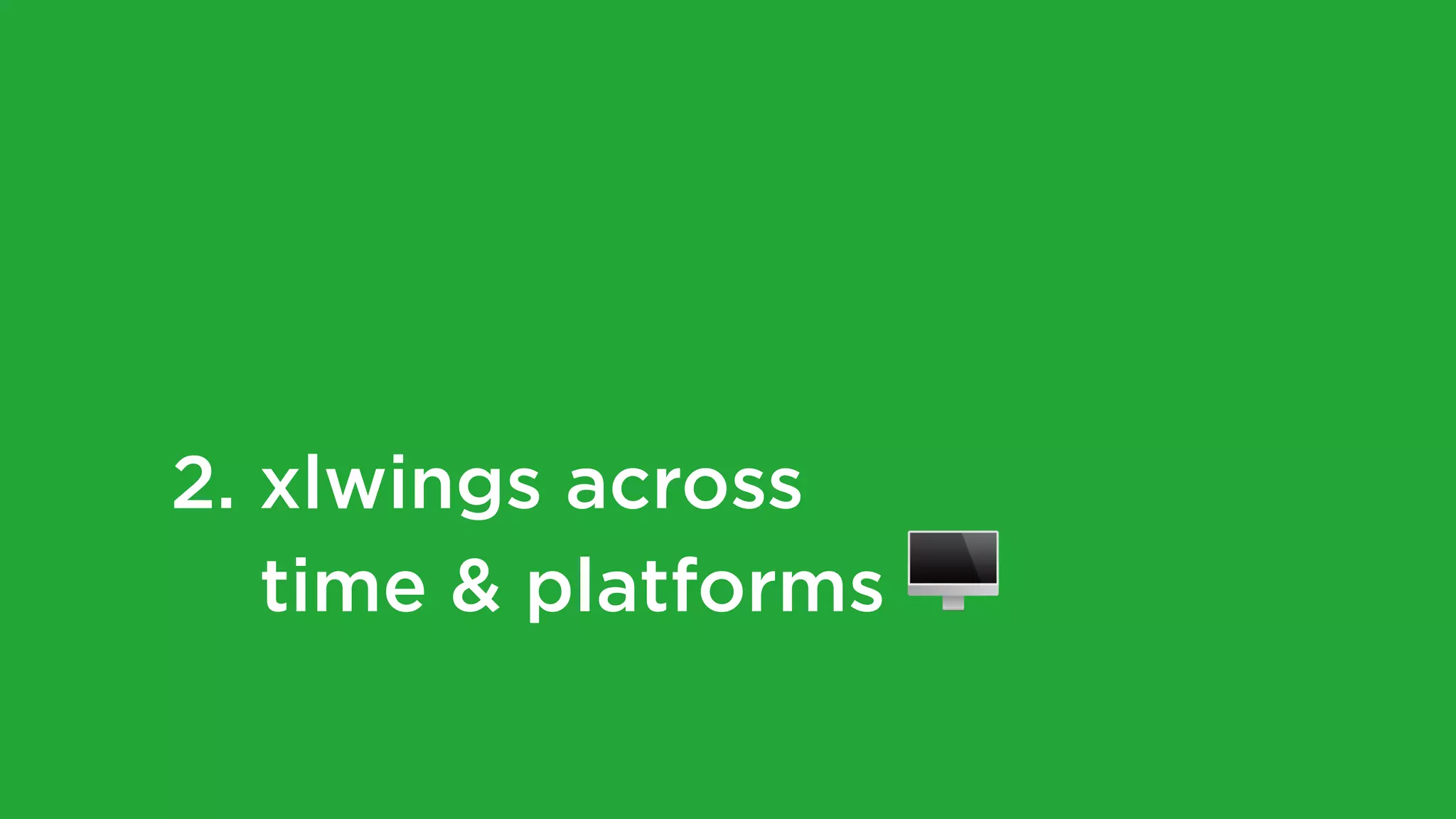 Cross Platform Spreadsheet Automation With Python Ppt