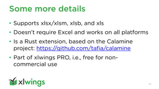 Cross-platform Spreadsheet Automation with Python | PDF