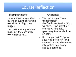 Wiki blog presentation | PPT