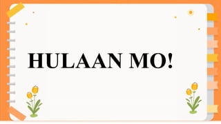 Kasingkahulugan ng mga salitang matatalinghaga | PPTX