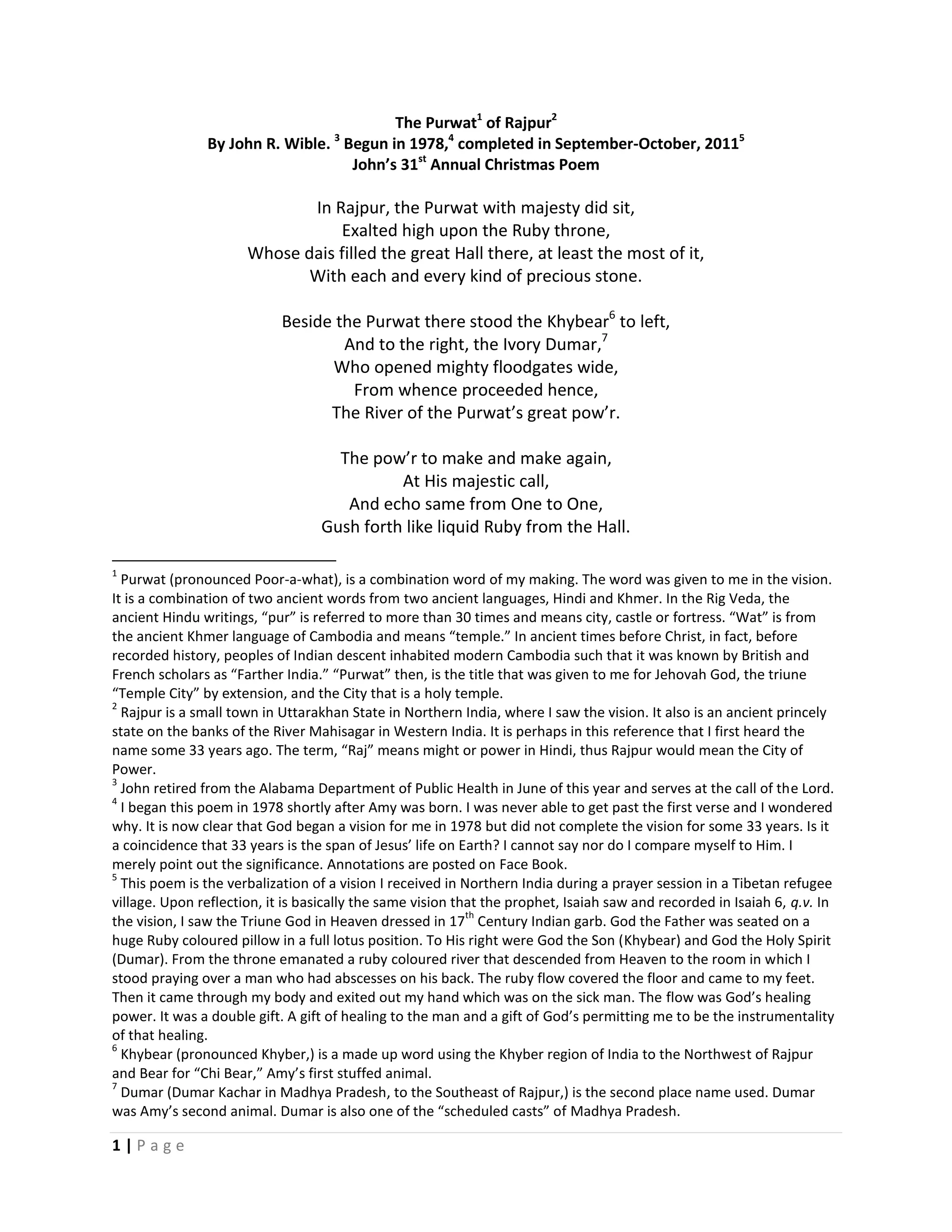 Xmas.poem.2011.the puriwat of rajpur | DOCX