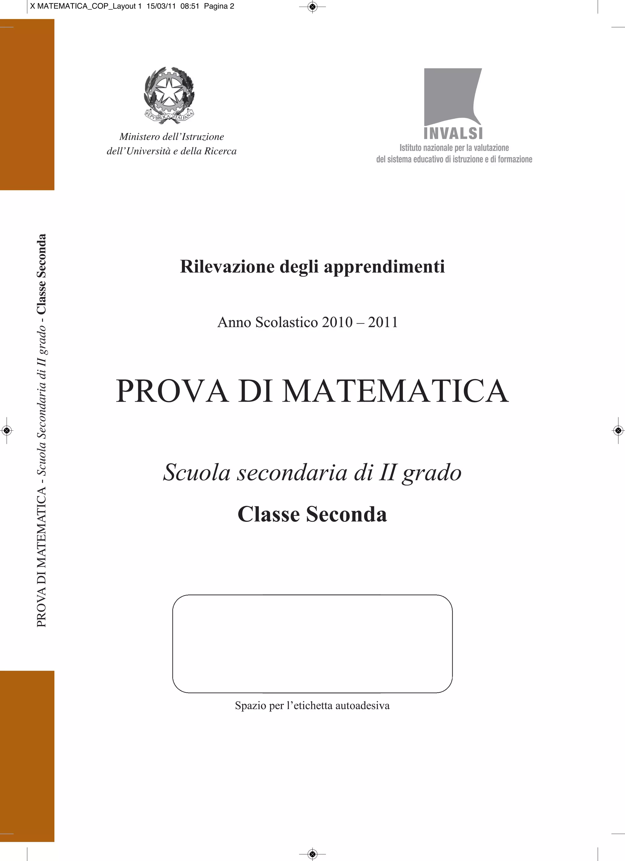 X matematica ii_secondaria_secondo_grado_snv1011 | PDF
