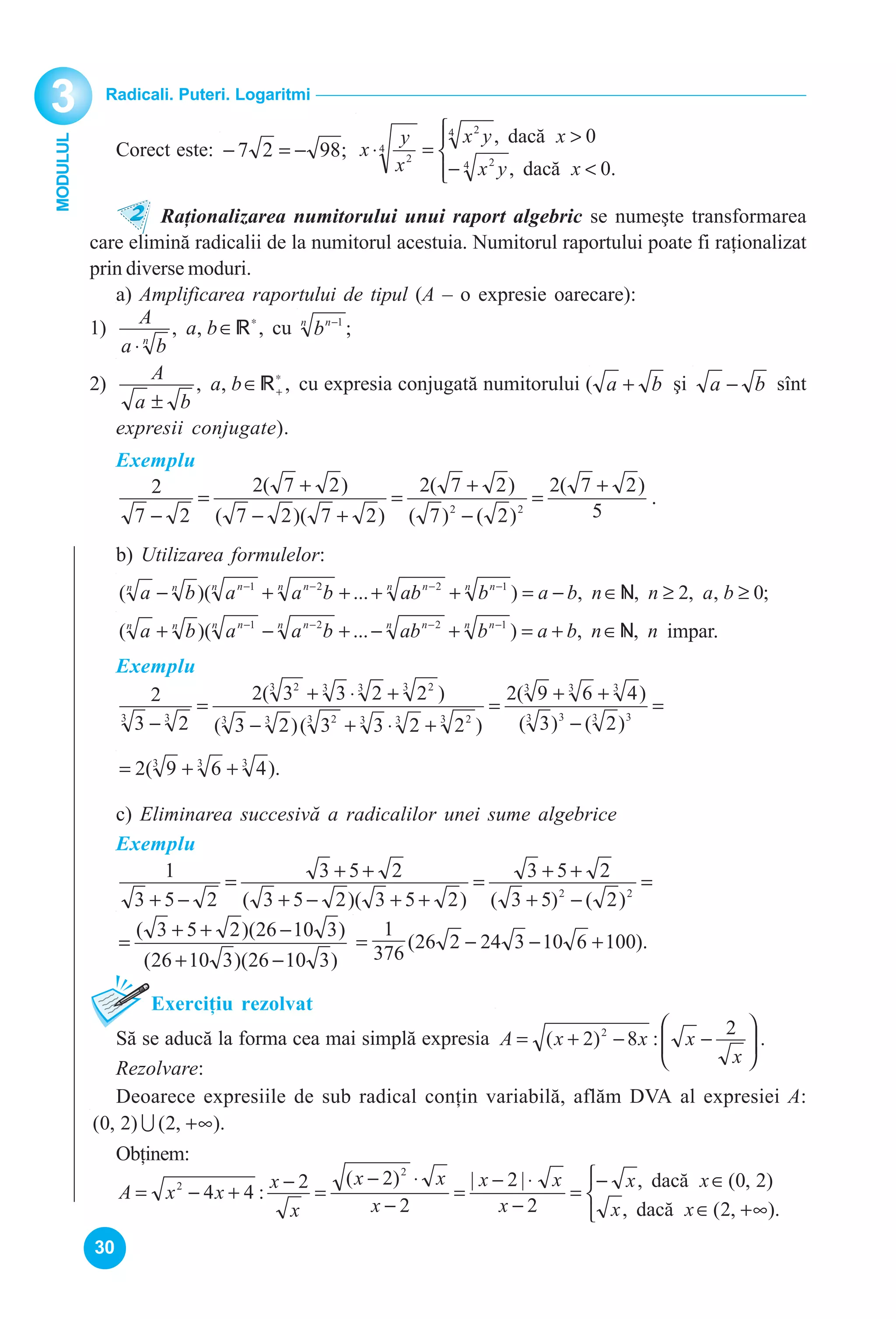 X matematica (in limba romana) | PDF